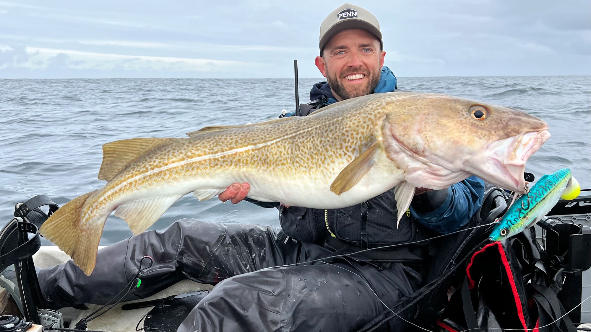Kayak Fishing for Giant Cod and Coalfish in Scotland | Duct Tape ...